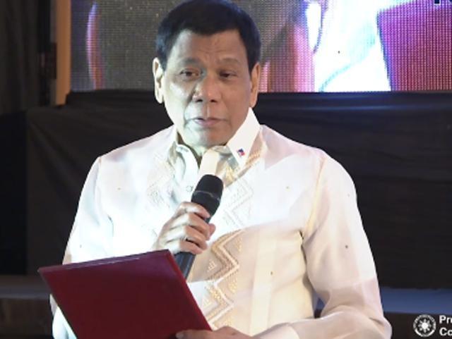 Duterte speaks of ‘eternal love’ at wedding of his security aide | GMA ...