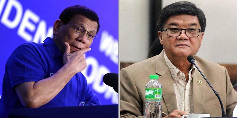 Duterte, kinumpronta si Aguirre dahil sa pagkakaabsuwelto nina Kerwin ...