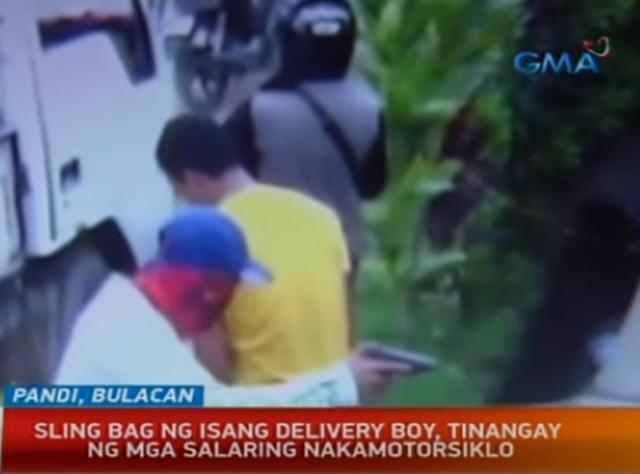 Mga nakamotor nang-agaw ng bag, nanutok ng baril sa Bulacan | Balitambayan