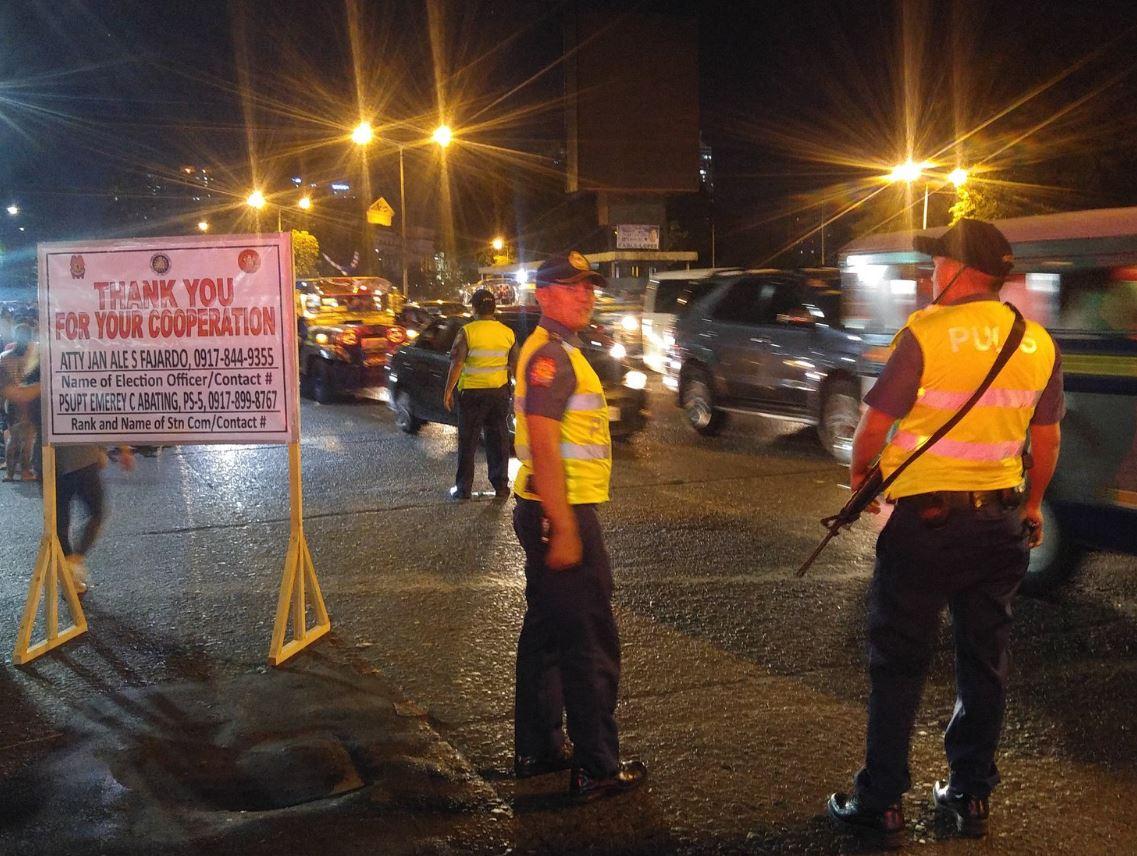 12 checkpoints set up in Manila as election period starts | Philippine News