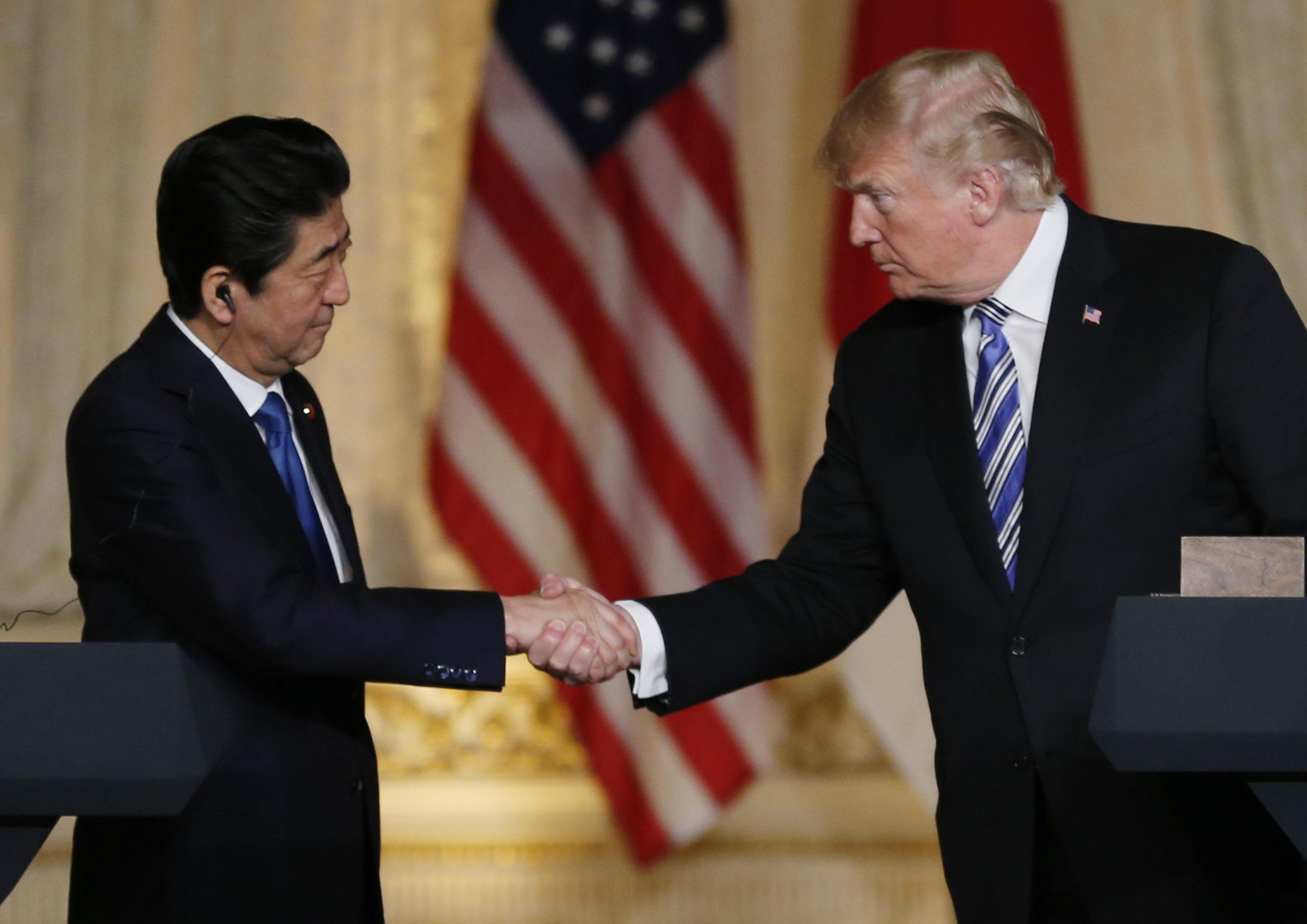 White House says Trump and Abe agree to meet before expected US-North ...