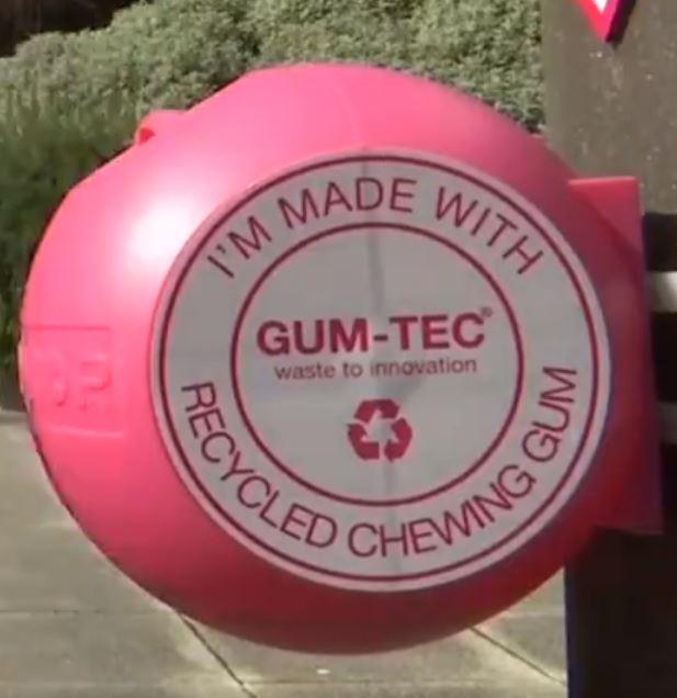 Chewed up, spat out, recycled: a British inventor turns gum into gold ...