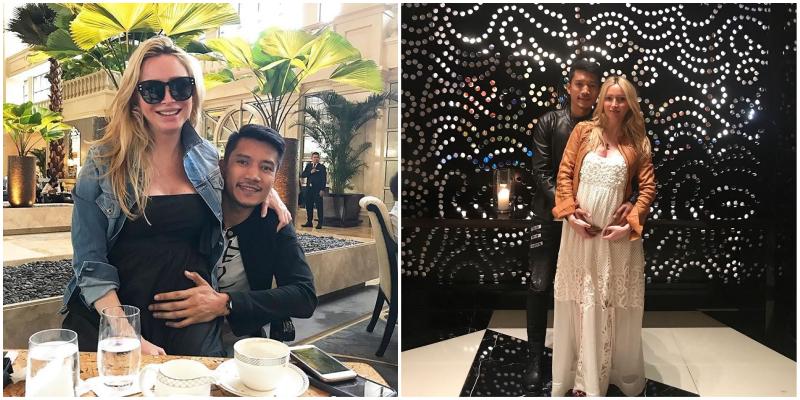 James Yap's girlfriend Michela Cazzola shows off new baby bump | GMA ...