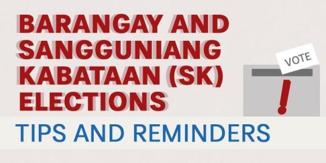 A primer on the barangay and SK elections