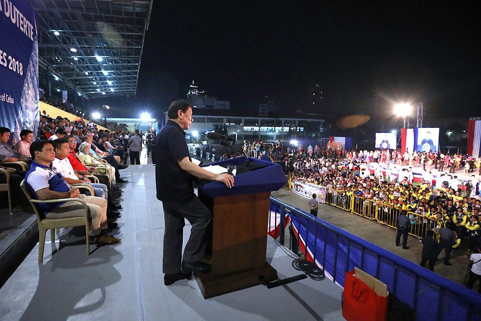 Duterte opens Philippine National Games in Cebu | Photos | GMA News Online