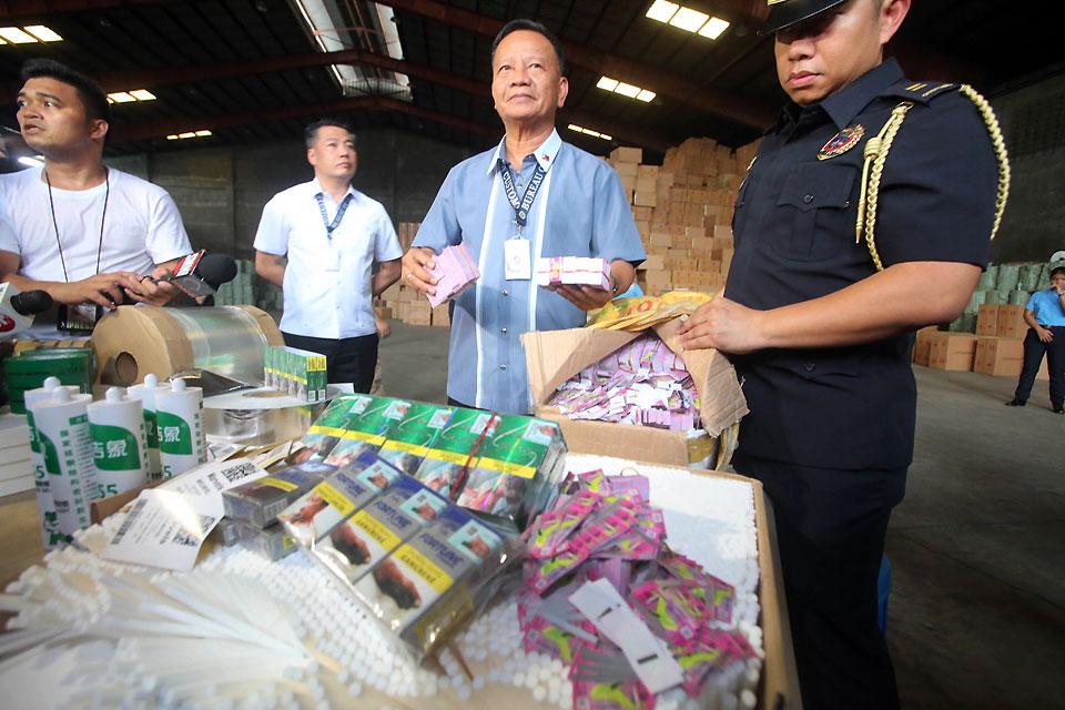 BOC seizes P500M worth of fake cigarettes, tax stamps in Bulacan | GMA ...
