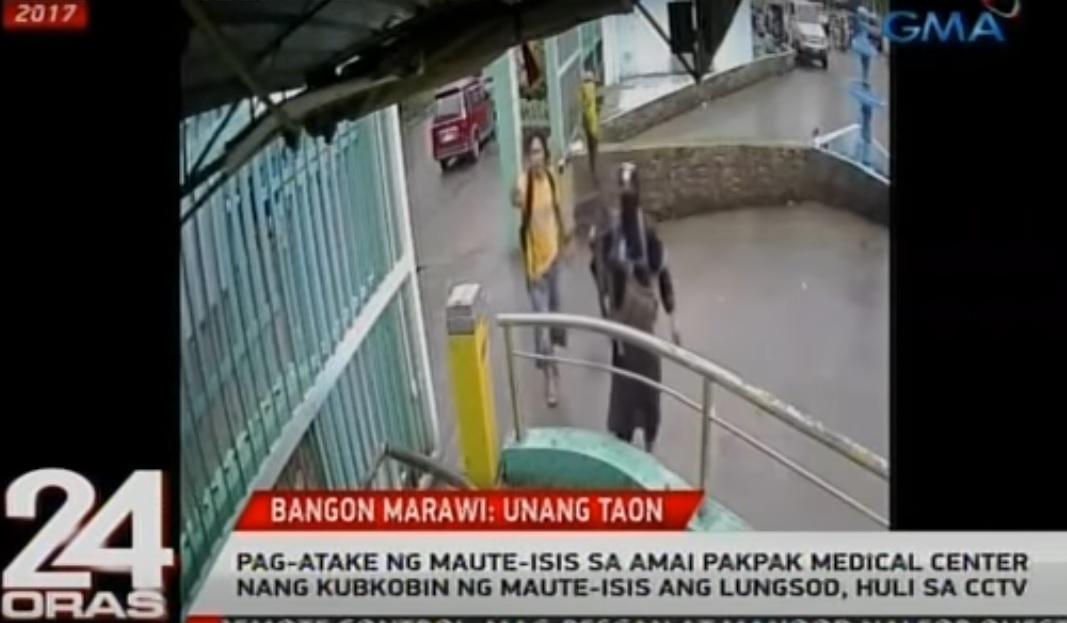 WATCH: Hospital CCTV captures attack of Maute-ISIS bandts in 2017 | GMA ...