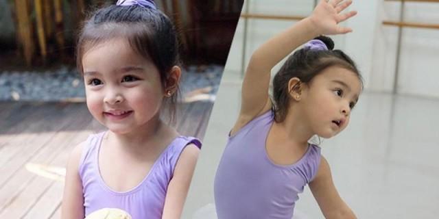 Baby Zia is an adorable ballerina