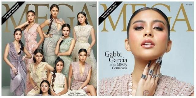 Gabbi Garcia graces the cover of Mega Magazine