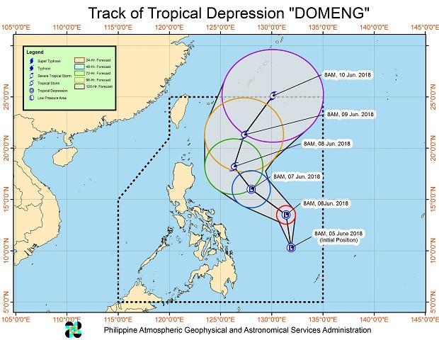 Domeng maintains strength, to bring weekend rains in Metro Manila ...