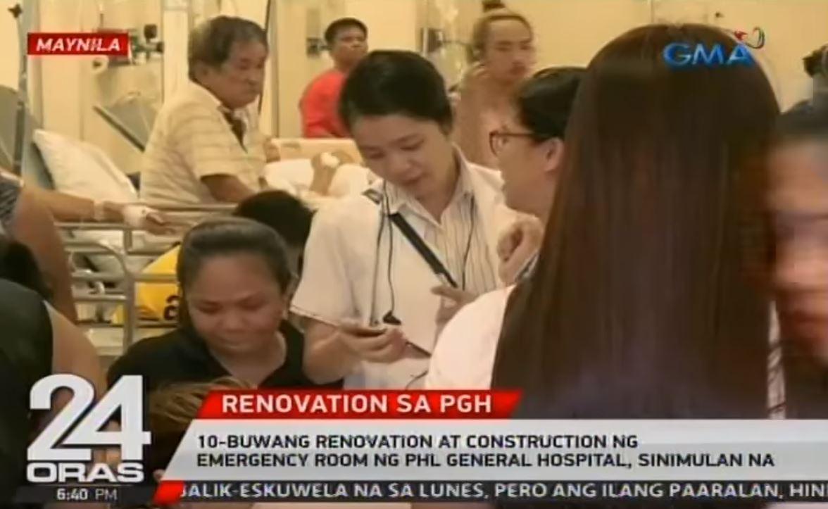 PGH renovation limits hospital's capacity to serve patients | GMA News ...
