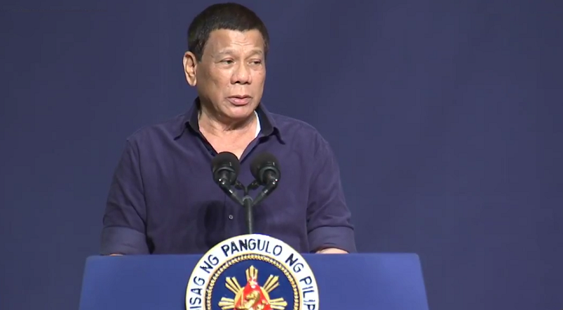 Duterte says he vomited on flight back to Manila | GMA News Online
