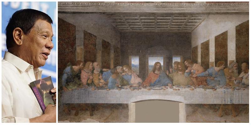 Duterte on Last Supper: 'Who are the idiots there? Basta na lang ...