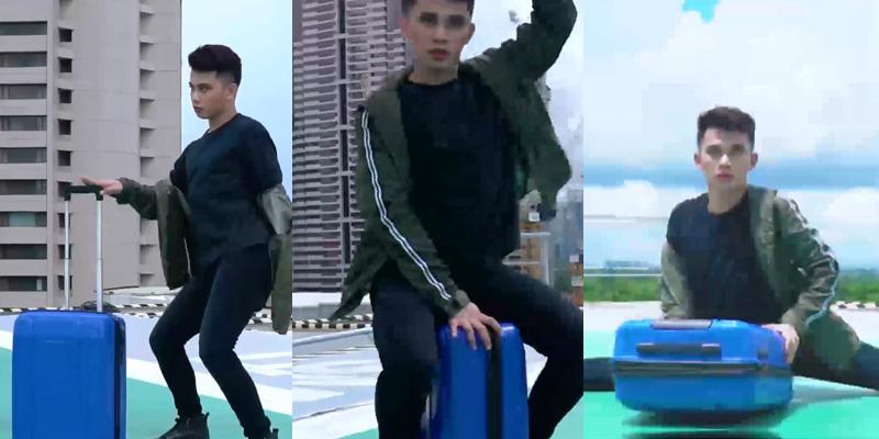 'Luggage Boy' Christian Tecson gets his own online dance video ad | GMA ...