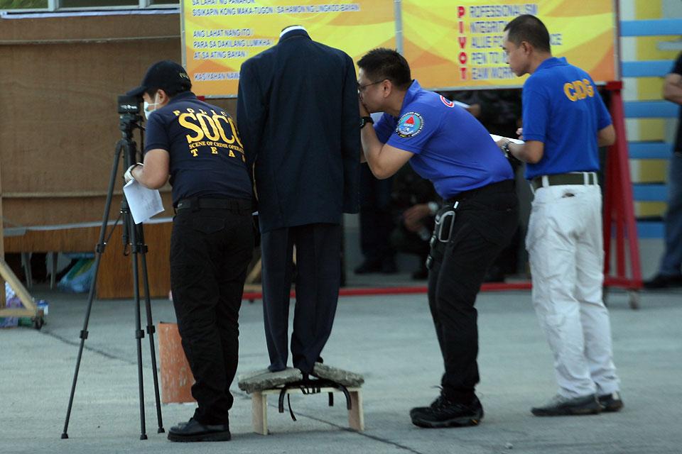PNP probers dig deeper into Mayor Halili assassination | Photos | GMA ...