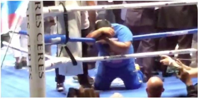 Emotional Coach Buboy after Pacquiao-Matthysse fight | GMA News Online