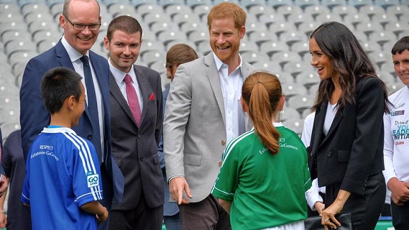 Football ‘definitely’ coming home, Prince Harry predicts on Irish trip ...