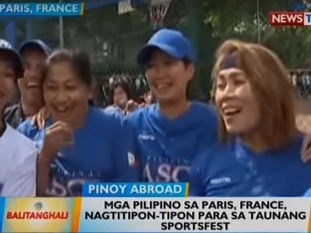 Pinoys in Paris beat homesickness through sportsfest | GMA News Online