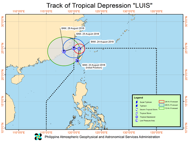 LPA enters PAR, develops into Tropical Depression Luis | GMA News Online