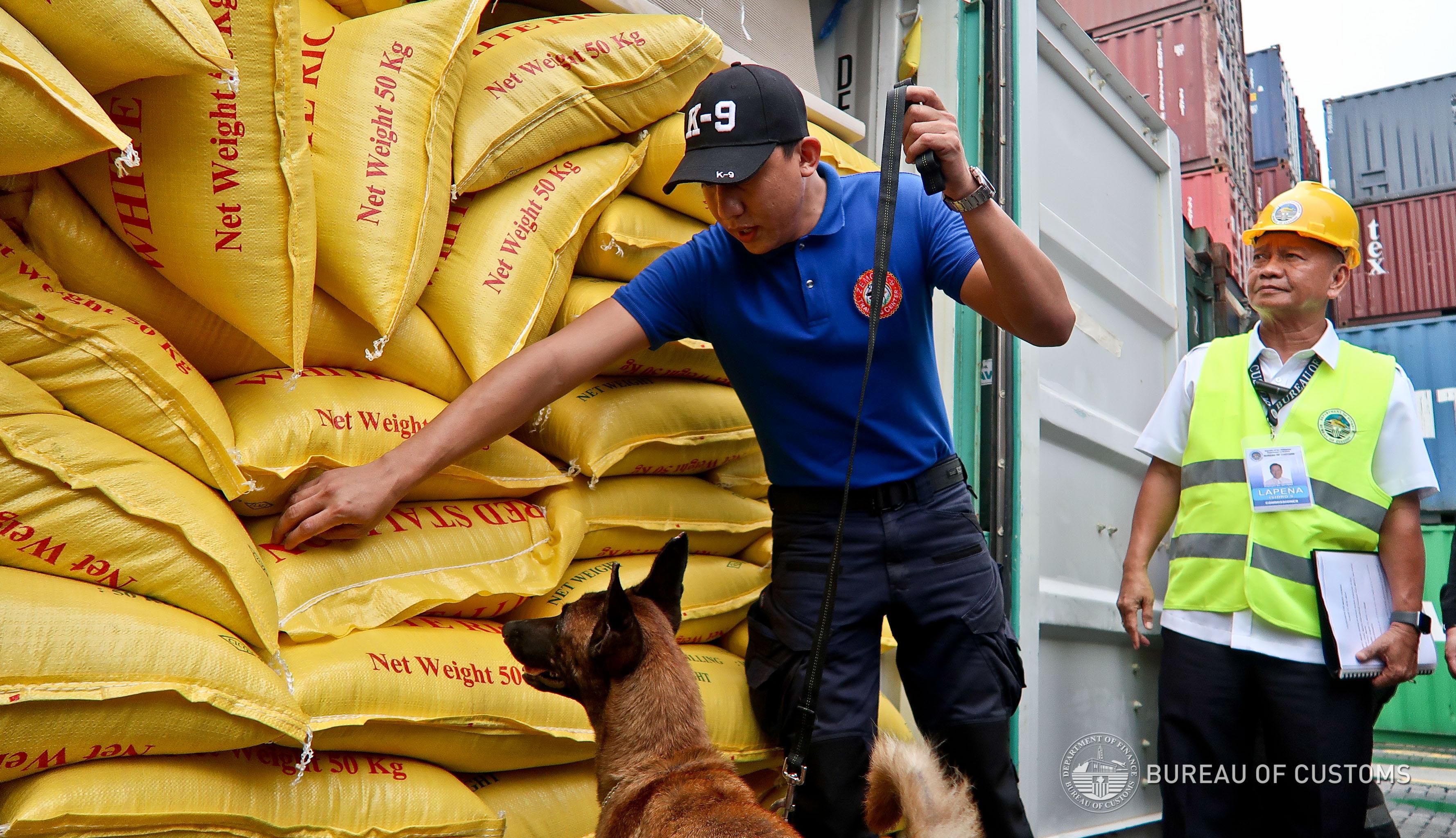 Customs seizes P125M worth of smuggled rice at MICP | GMA News Online