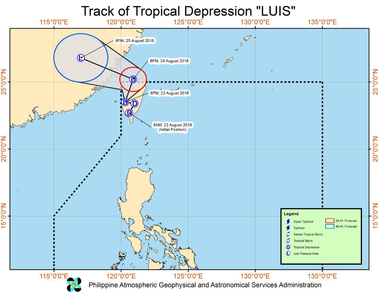 TD Luis to enhance habagat, bring moderate to heavy rains in N. Luzon ...