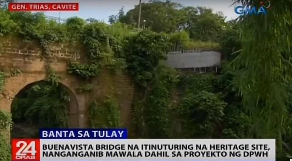 DPWH project threatens Spanish-era walkway in General Trias | GMA News ...