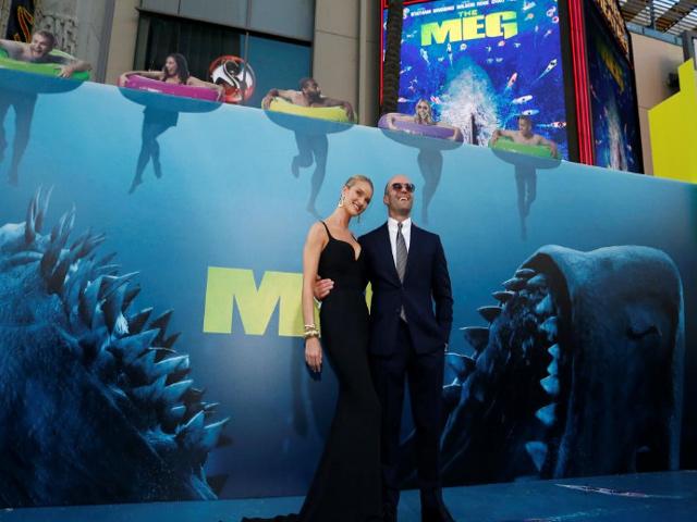 'The Meg' bites off strong $44.5 million debut | GMA News Online