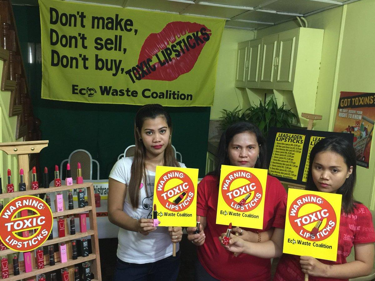 EcoWaste Coalition warns consumers of cheap toxic lipsticks with unsafe ...