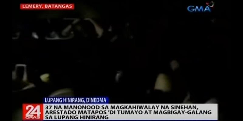 Mga manonood, hinuli ng pulis sa sinehan sa pag-dedma sa Lupang ... Mga manonood, hinuli ng pulis sa sinehan sa pag-dedma sa Lupang ...