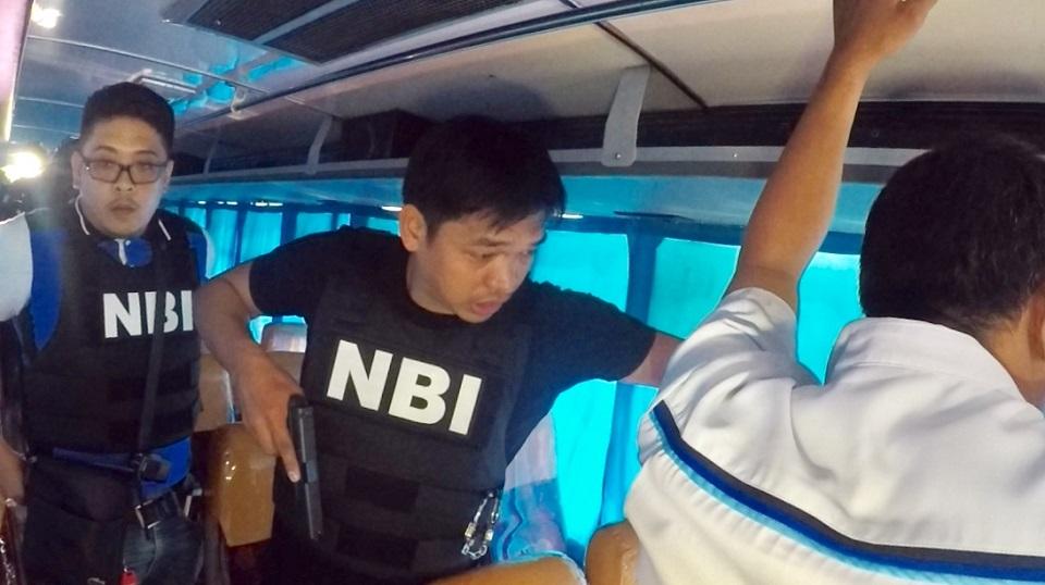 NBI nabs conductor, 3 drivers in shabu session inside passenger bus ...