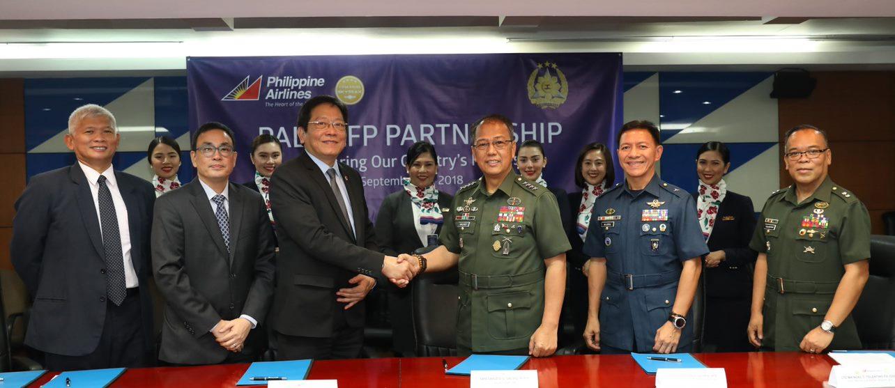 PAL, AFP sign deal on military personnel’s travel privileges | GMA News ...