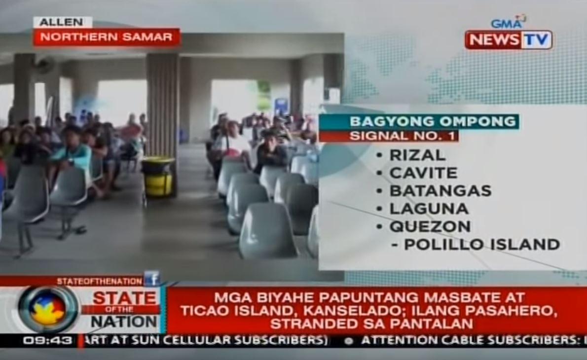 Hundreds of passengers stranded at ports due to Ompong | GMA News Online