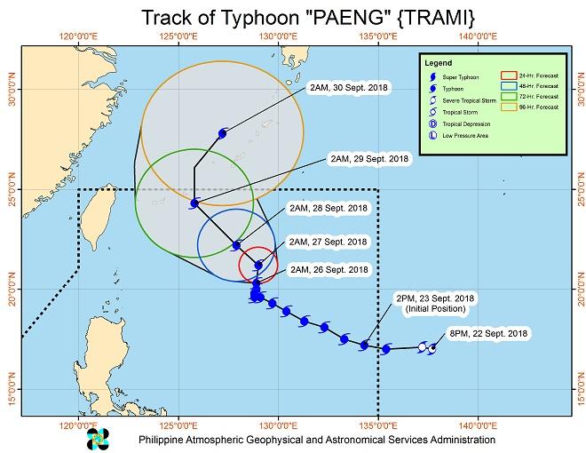 PAGASA: Paeng continues to head north, enhances Habagat | GMA News Online