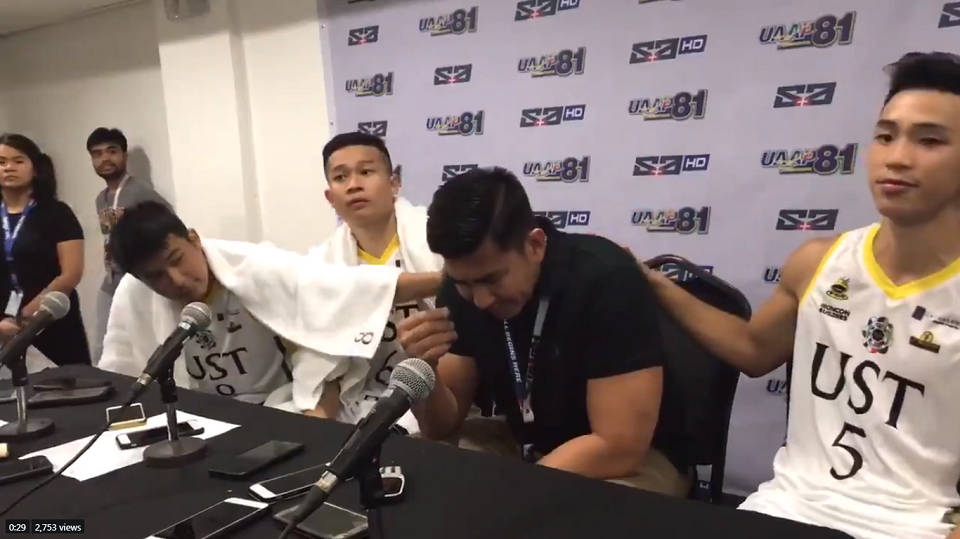 Ayo emotional after first win as Tigers head coach: ‘Para sa UST ...