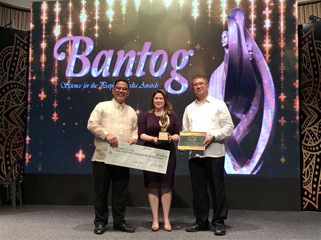 Connie Sison, GMA Public Affairs Social Media Section winners in DOST's ...