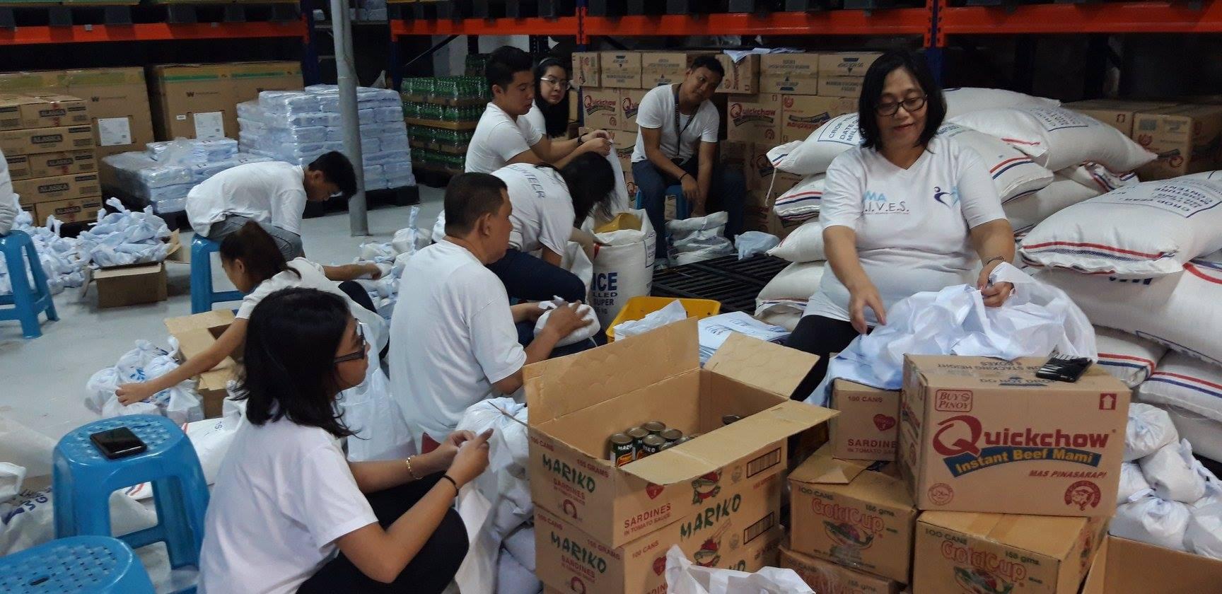 Kapuso Foundation seeks volunteers to repack relief goods for Ompong ...