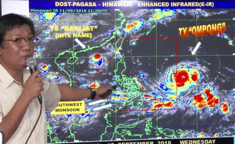 Signal No. 1 raised over Catanduanes as Ompong threatens North Luzon | GMA News Online