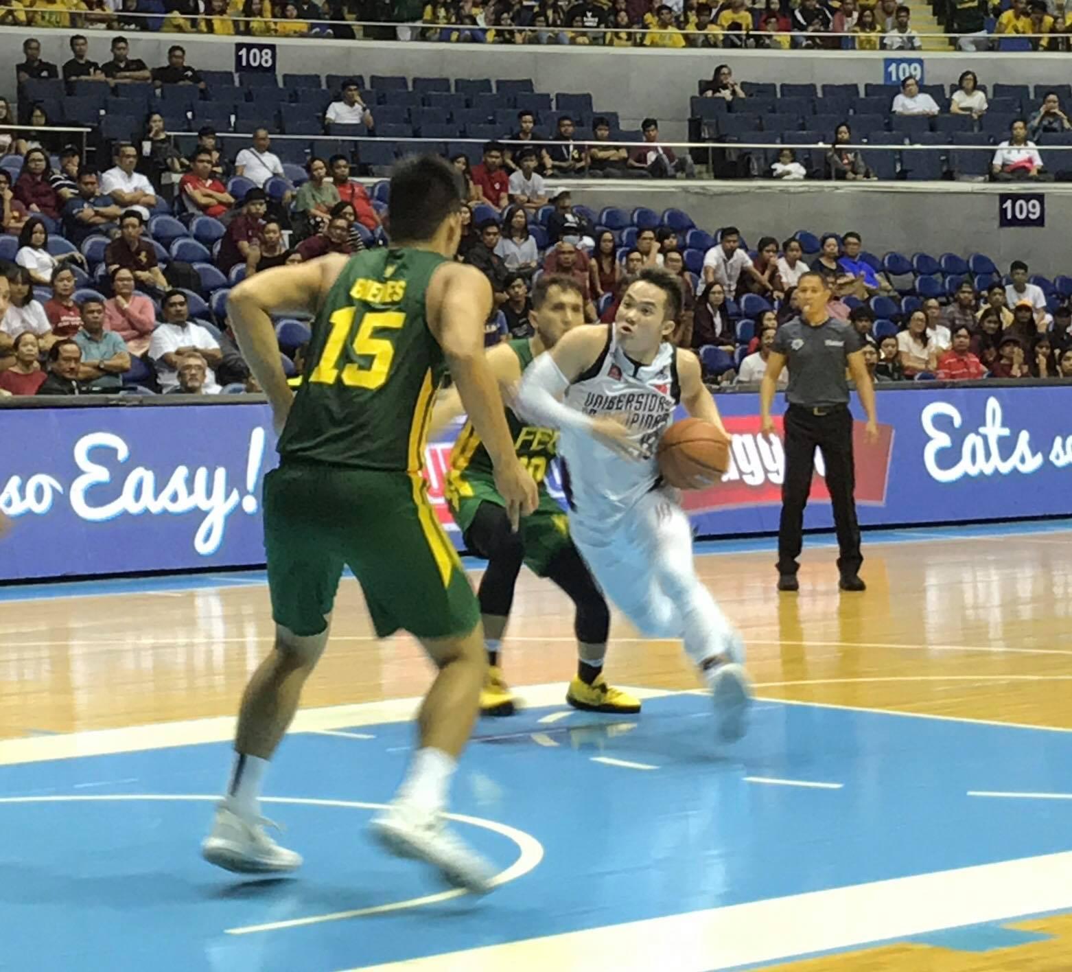 Desiderio's career-high lifts UP past FEU | GMA News Online