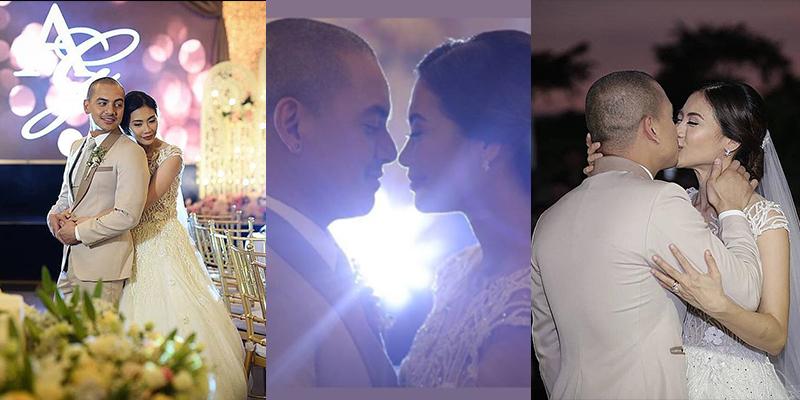 Archie Alemania and Gee Canlas tie the knot in a garden wedding | GMA ...