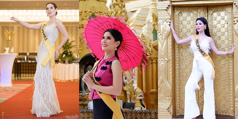Eva Patalinjug's journey at the 2018 Ms. Grand Int'l pageant in Myanmar ...