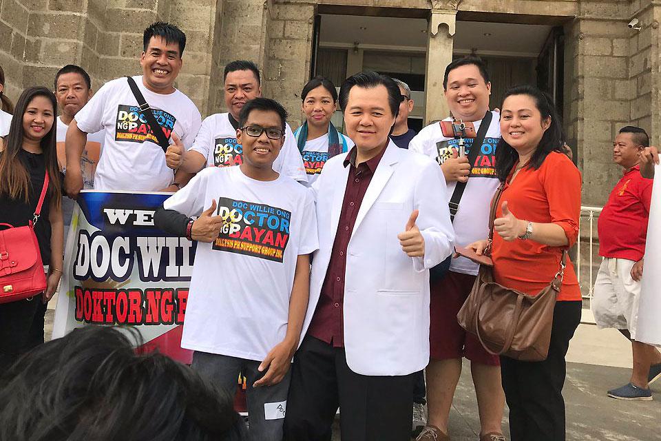 Cardiologist Willie Ong files COC for senator: ‘Katulad ni Juan Flavier ...