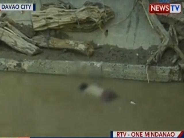 19-anyos na babae, nalunod nang mahulog sa ilog matapos na nagulat daw sa ibinatong bote ...