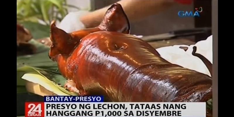 Lechon prices could be higher by P1,000 in December | GMA News Online