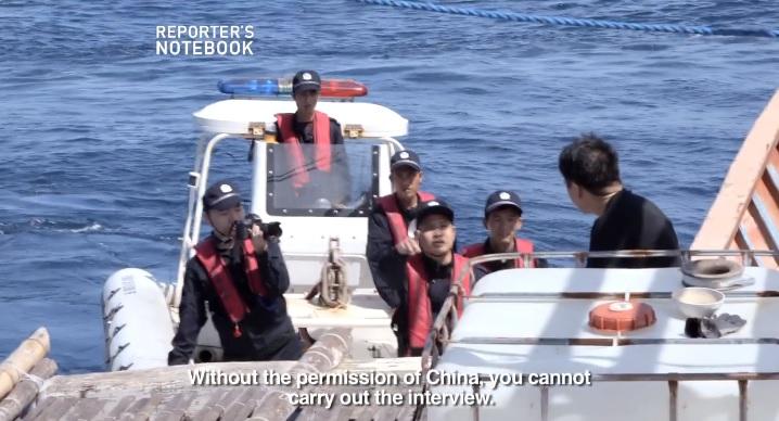 China Coast Guard shoos away Reporter’s Notebook team from Scarborough ...