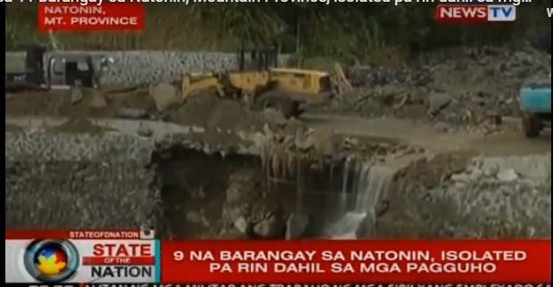 9 out of 11 Natonin barangays still isolated due to landslide | GMA ...
