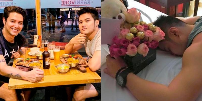 Paolo Ballesteros surprises Kenneth Concepcion with flowers | GMA News Online