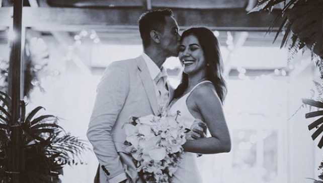 Boom Gonzalez and Carla Dunareanu are married!