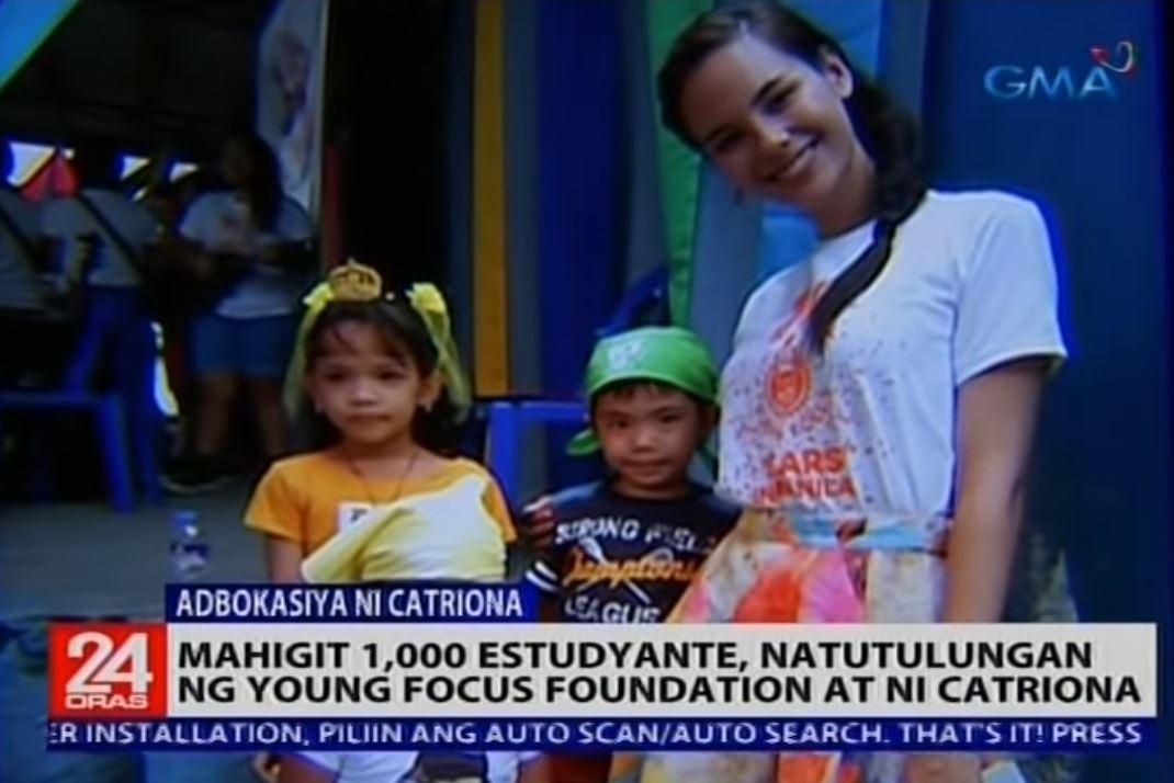 Catriona helps poor children even before joining pageants — NGO | GMA ...