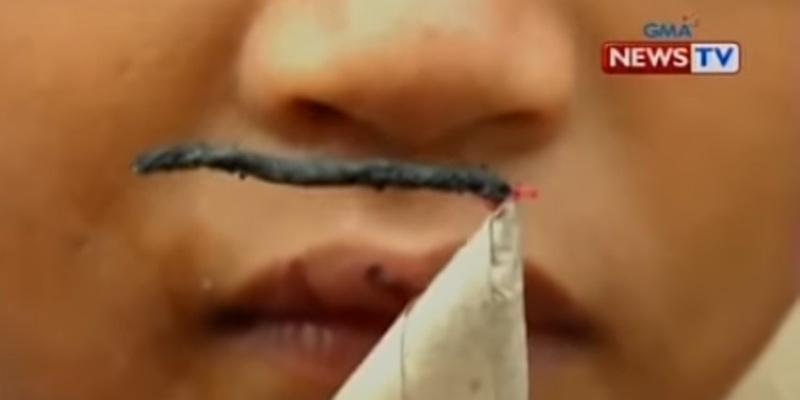 Batang lalaki, naputukan sa labi nang kagatin ang sinindihang paputok ...