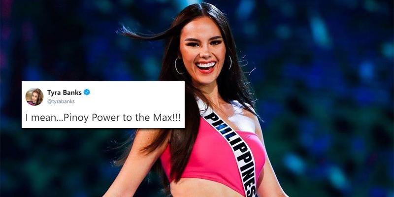 Catriona Gray's slow-mo twirl has Tyra Banks saying ‘Pinoy Power to the ...
